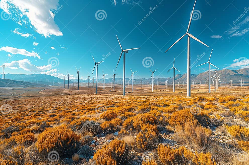Harnessing Wind Energy View of Operational Wind Farm with Aligned ... Harnessing Wind Energy View of Operational Wind Farm with Aligned ...