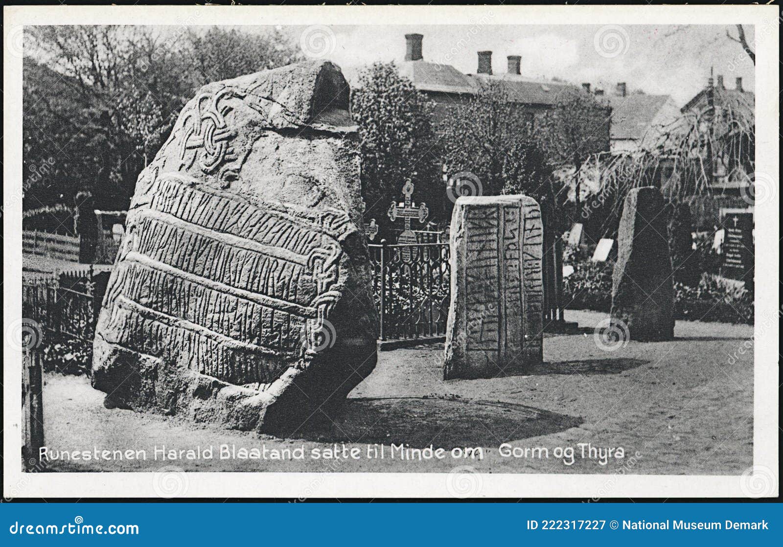 Harold Bluetooths And Gorm The Olds Rune Stones Picture. Image: 222317227