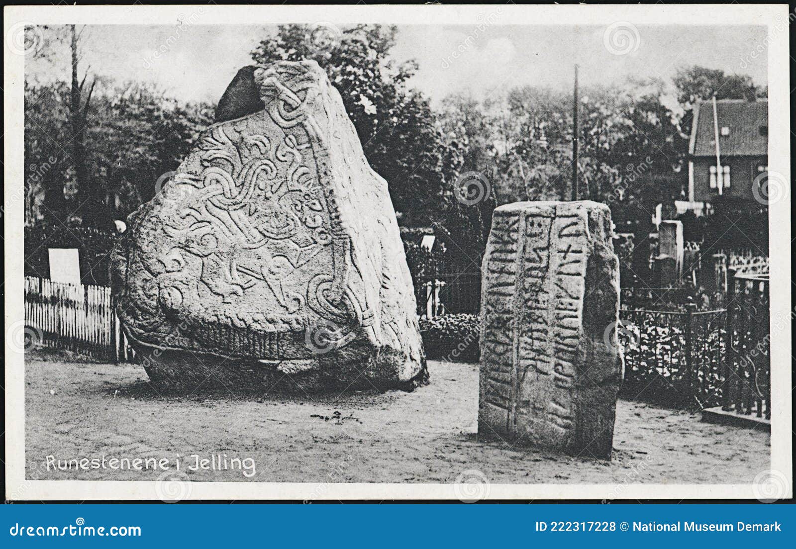 Harold Bluetooths And Gorm The Olds Rune Stones Picture. Image: 222317228