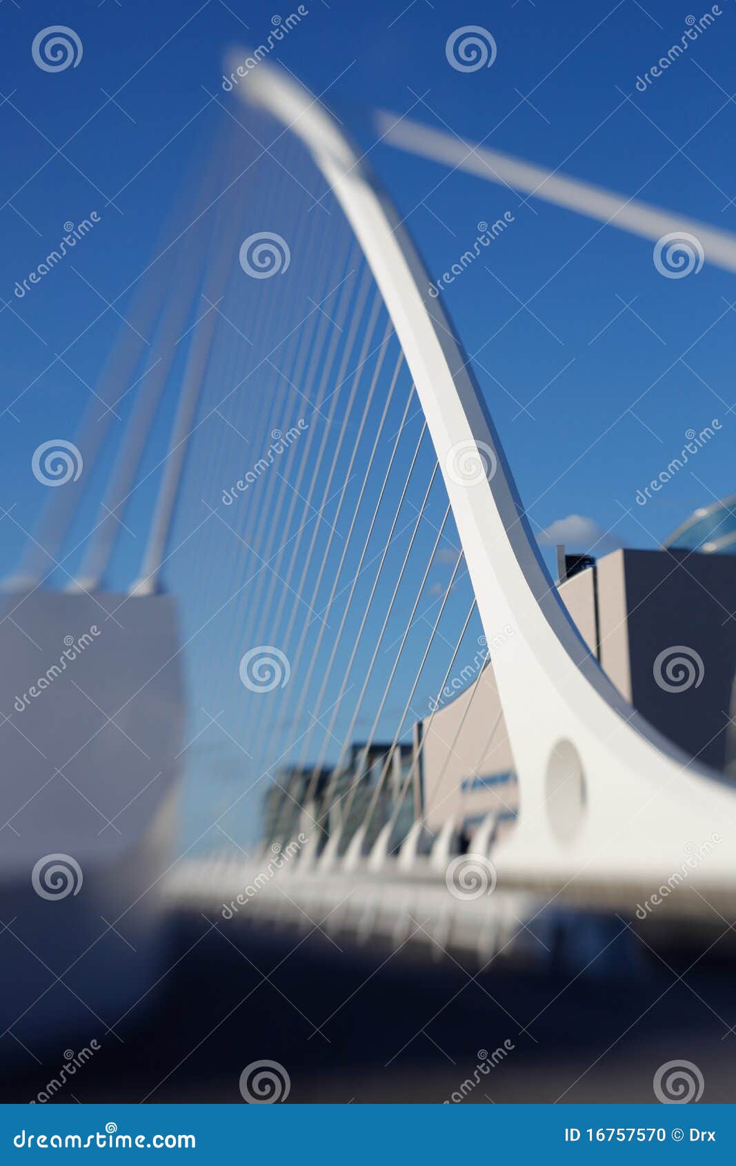 Harp bridge Dublin editorial image. Image of tourist - 16757570