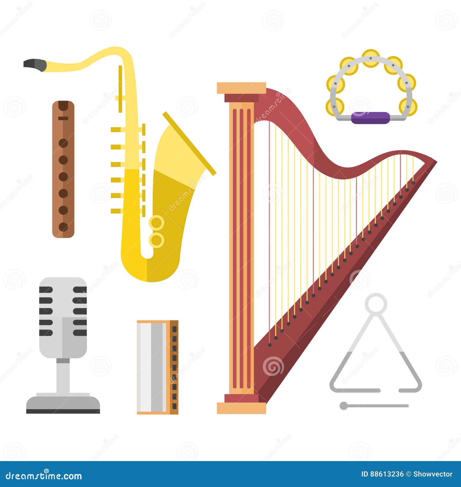 Harp Icon Golden Stringed Musical Instrument Classical Orchestra Art ... Harp Icon Golden Stringed Musical Instrument Classical Orchestra Art ...