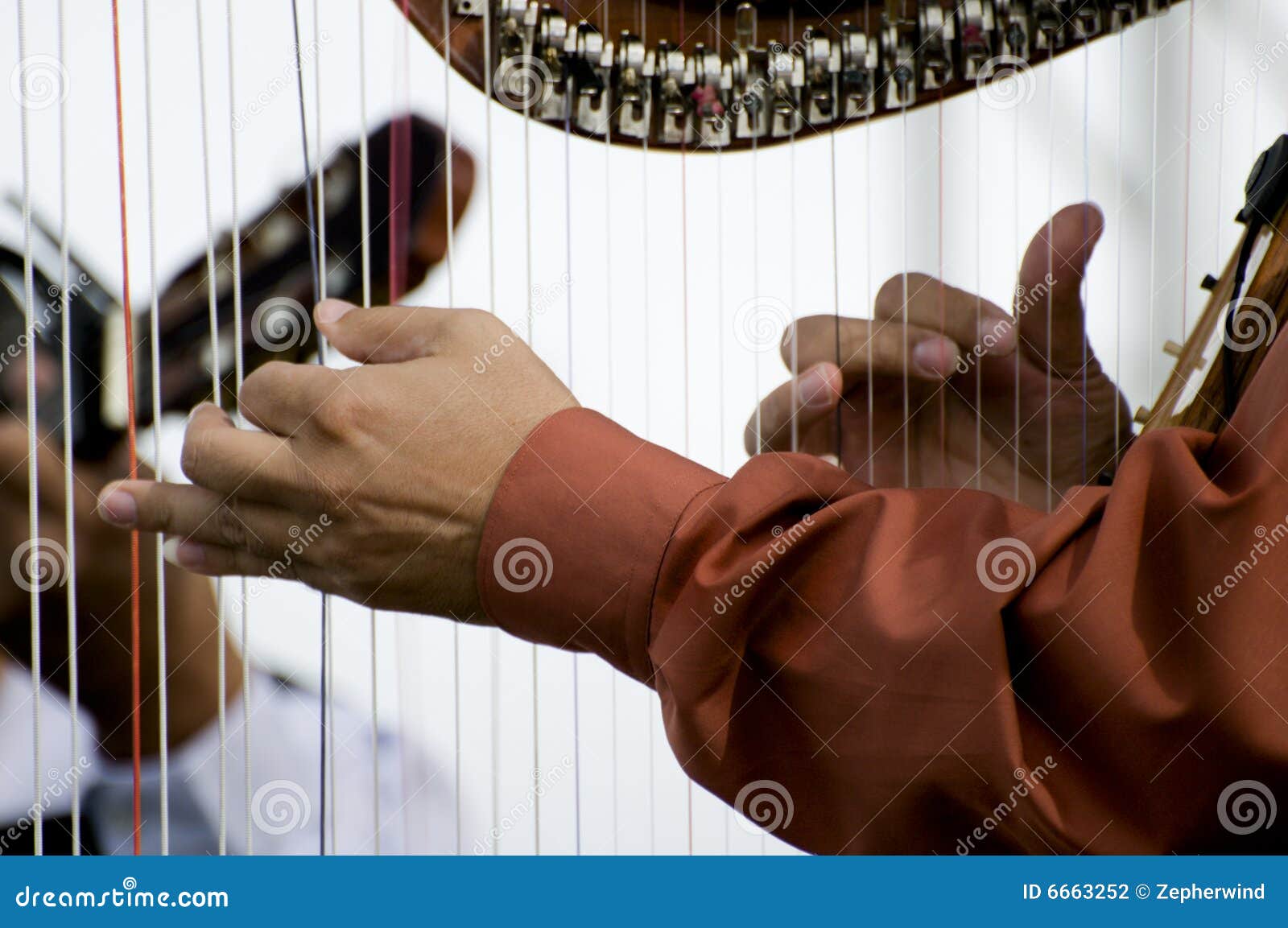 Harp music stock photo. Image of string, tradition, tones - 6663252