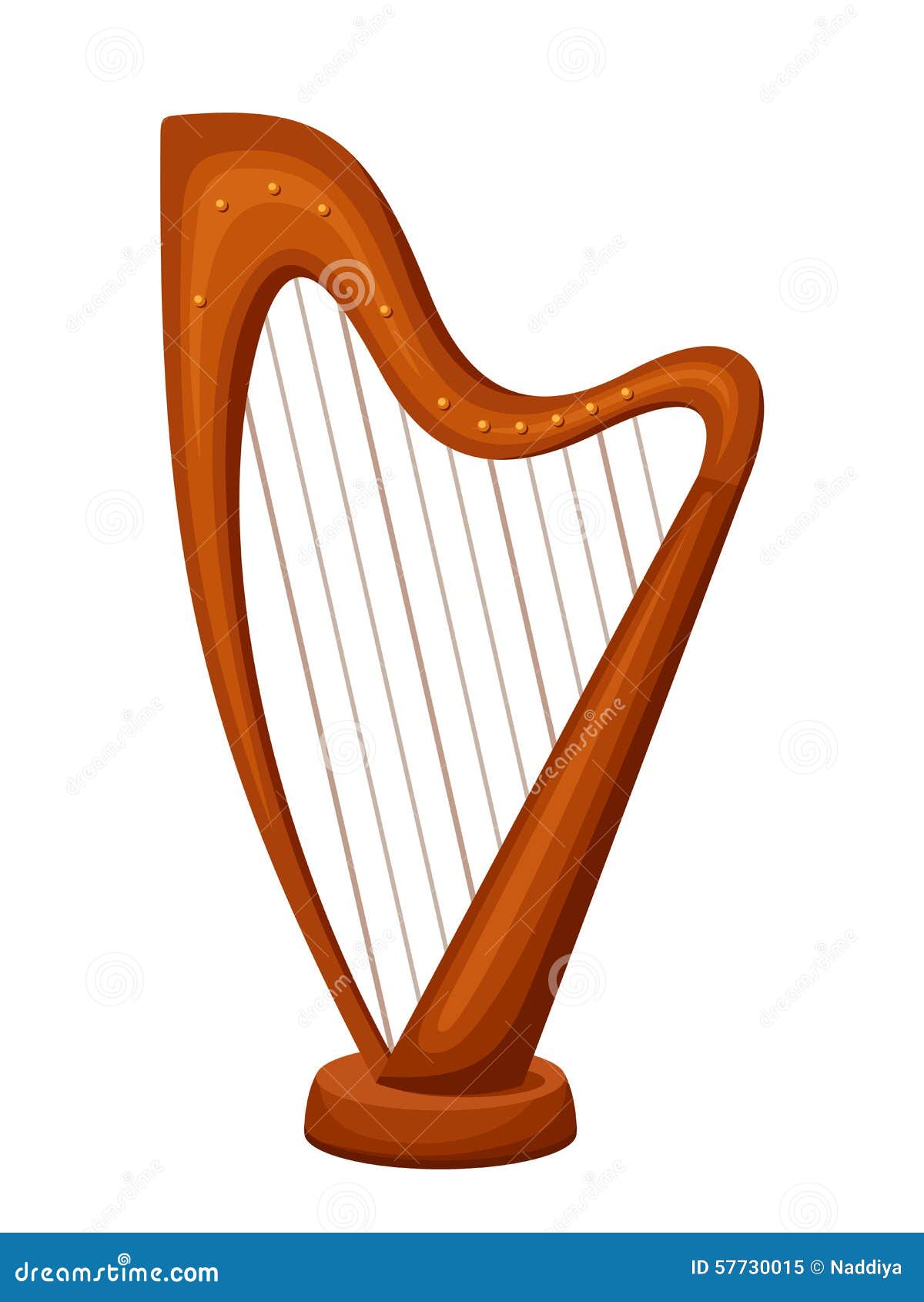 Harpe Illustration De Vecteur Illustration de Vecteur - Illustration du ...