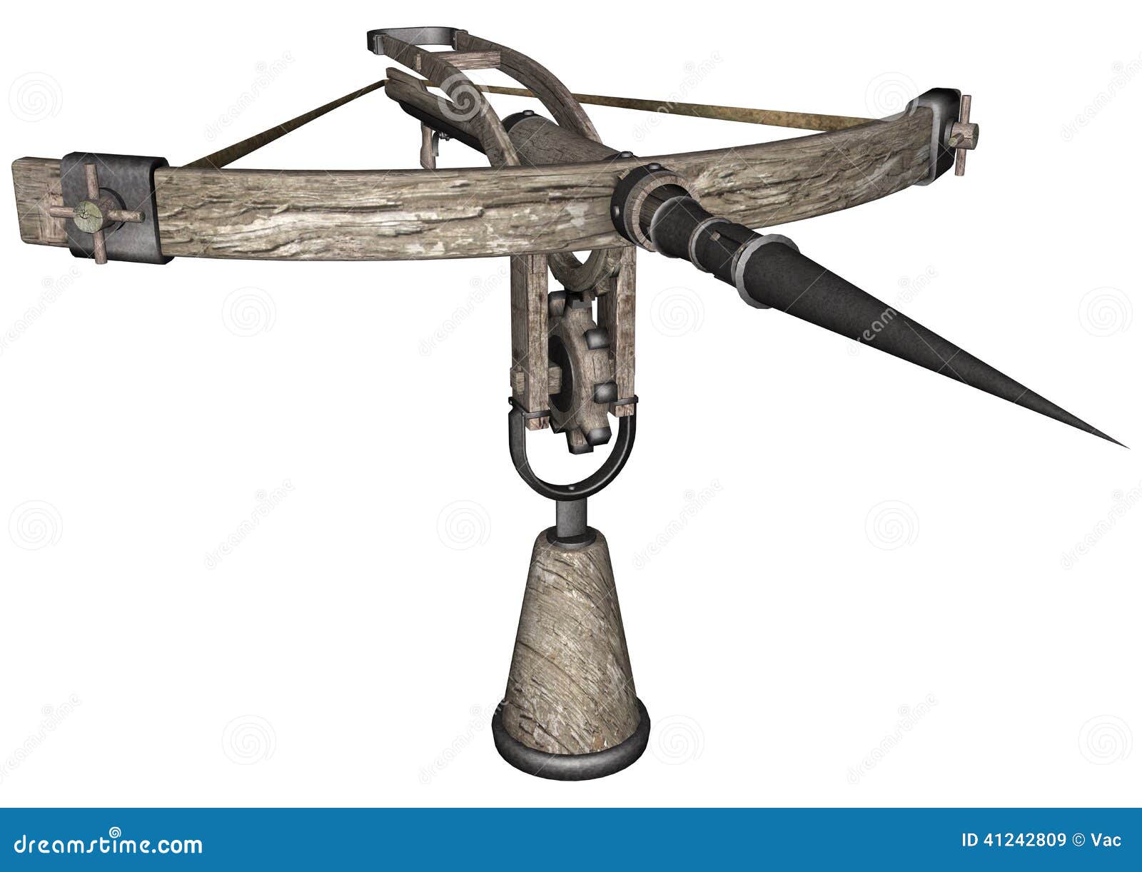 Harpoon Launcher stock illustration. Illustration of white - 41242809