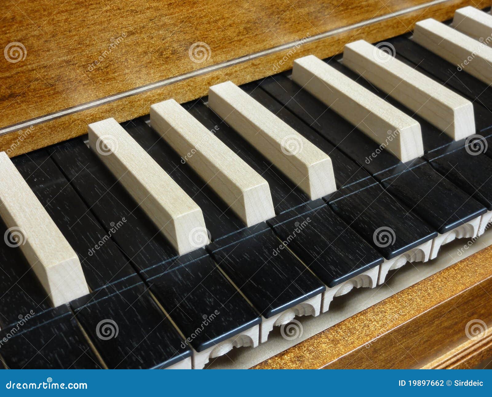 Harpsichord stock photo. Image of english, black, music - 19897662
