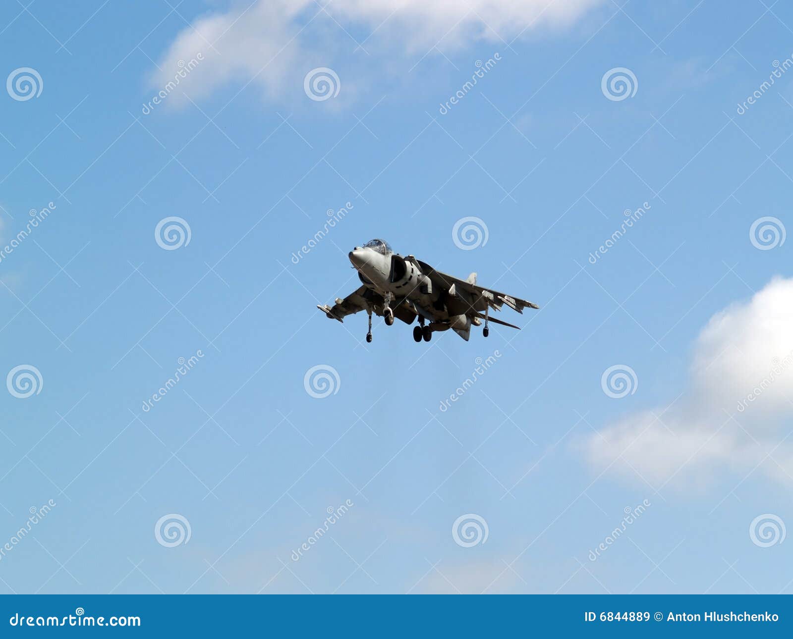 Harrier hovering stock image. Image of high, interceptor - 6844889