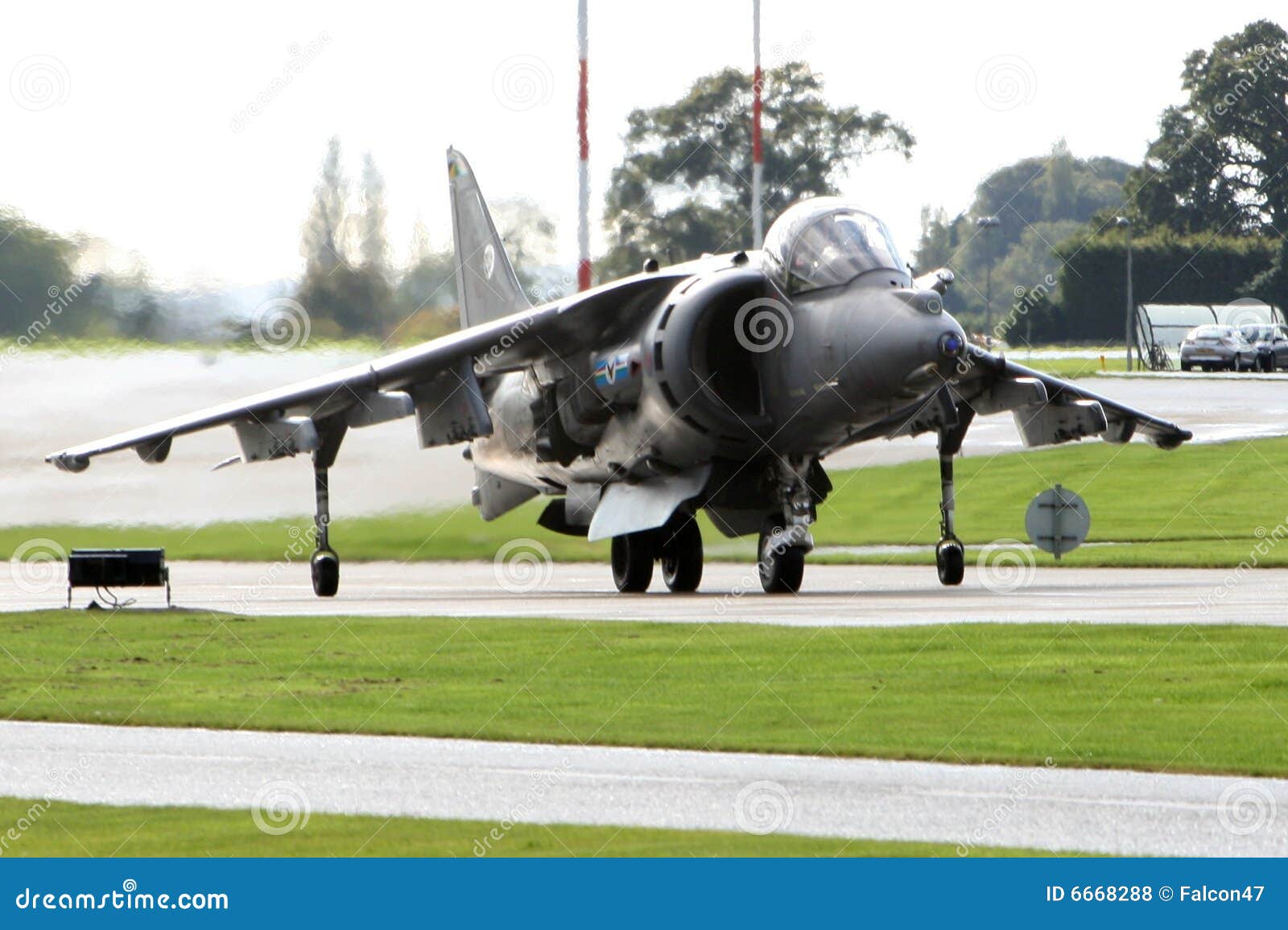 Harrier Jump Jet stock photo. Image of hawker, airbase - 6668288