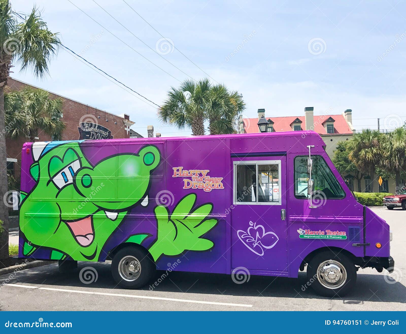 Harris Teeter Truck Editorial Photo | CartoonDealer.com #94760151