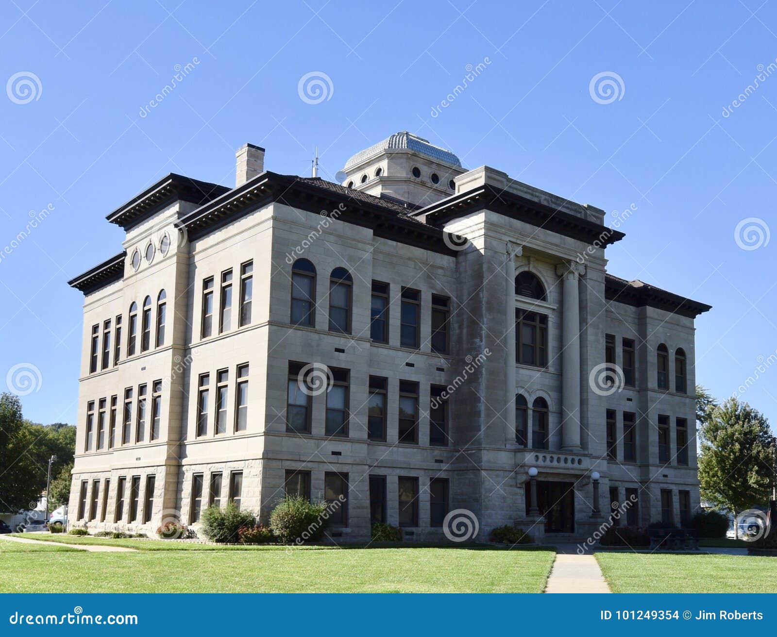 Harrison County Courthouse redaktionelles stockbild. Bild von juli ...