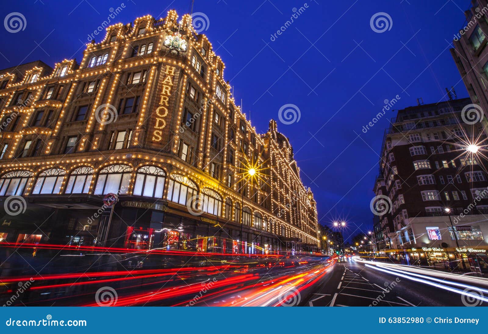 Harrods em Londres imagem editorial. Imagem de famoso - 63852980