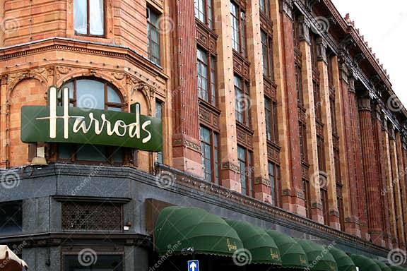 Harrods, london editorial stock image. Image of london - 18094469