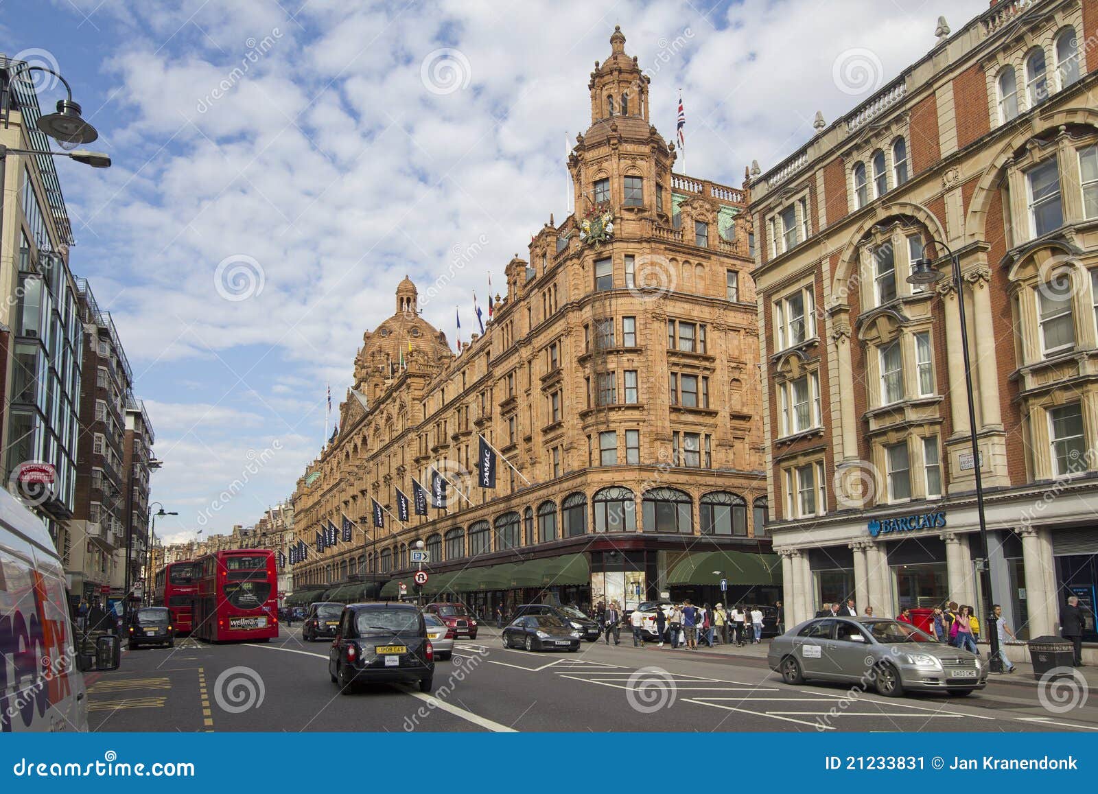 Harrods, London editorial photo. Image of harrods, street - 21233831