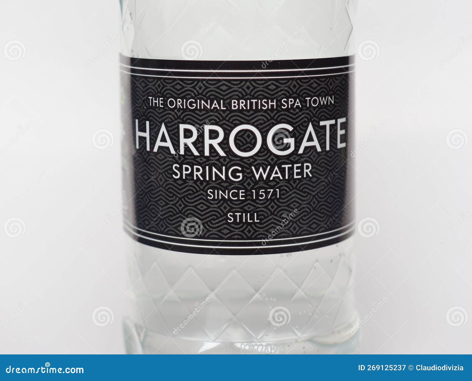 Harrogate Spring Water Bottle in London Editorial Photography - Image ...