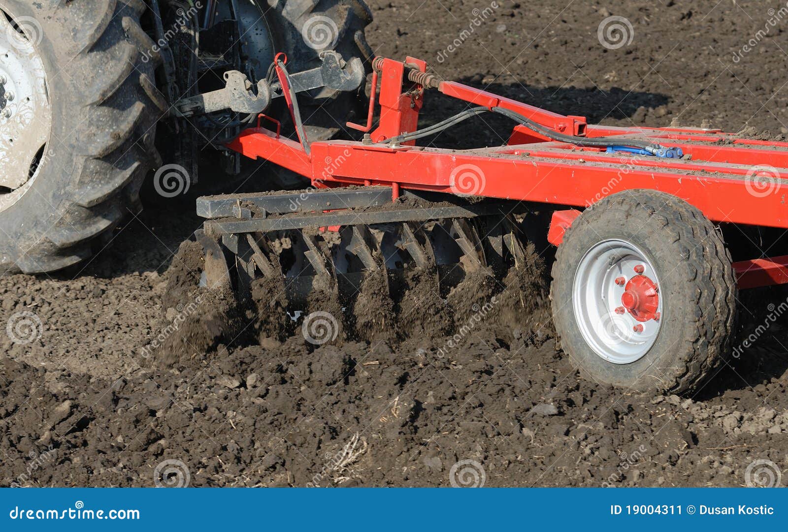 Harrow stock image. Image of autumn, land, nature, strength - 19004311