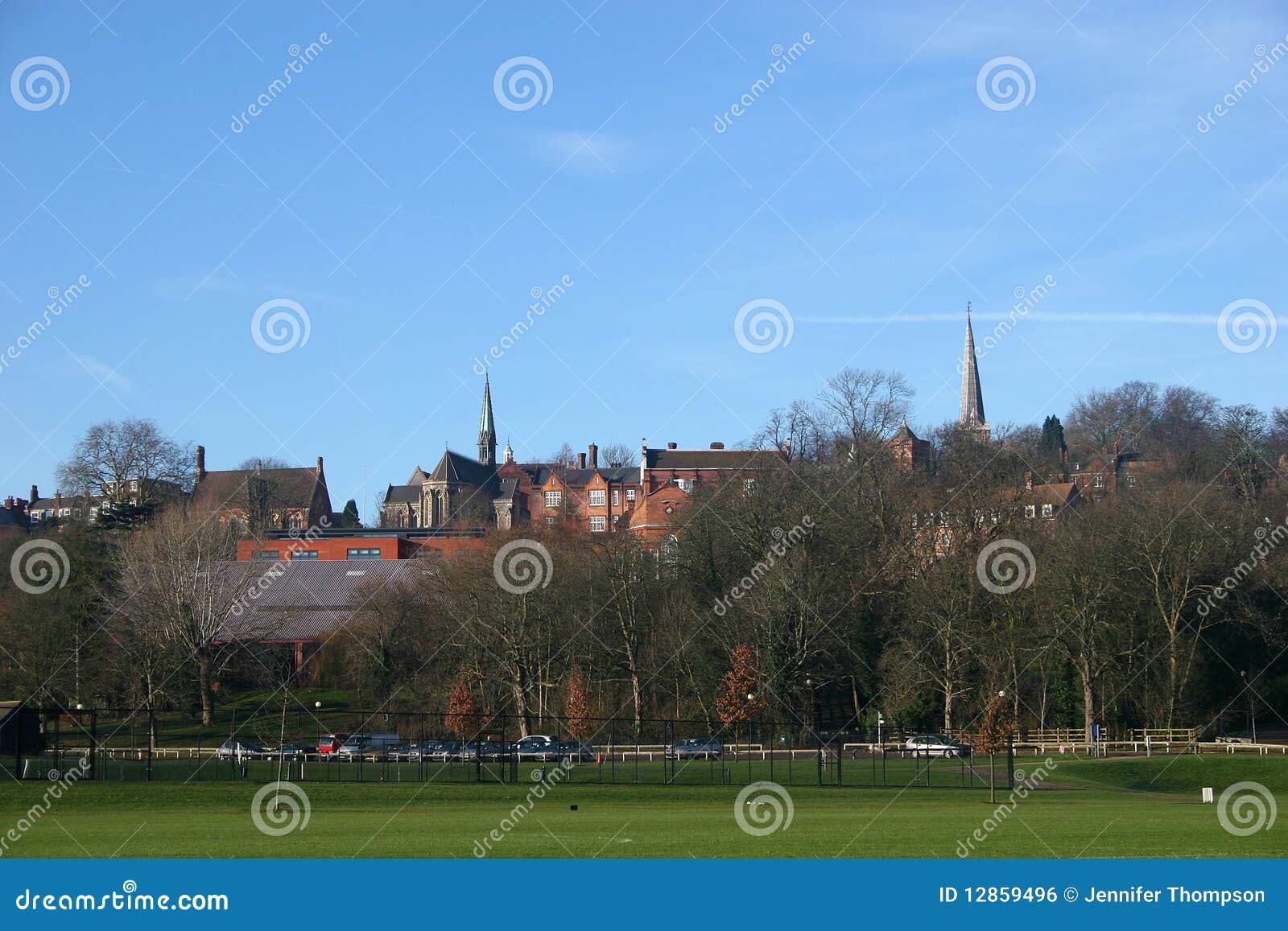 Harrow,London stock photo. Image of playing, city, hill - 12859496