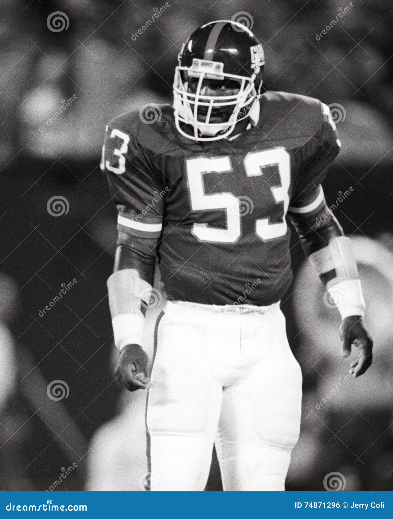 Harry Carson editorial photo. Image of league, harry - 74871296