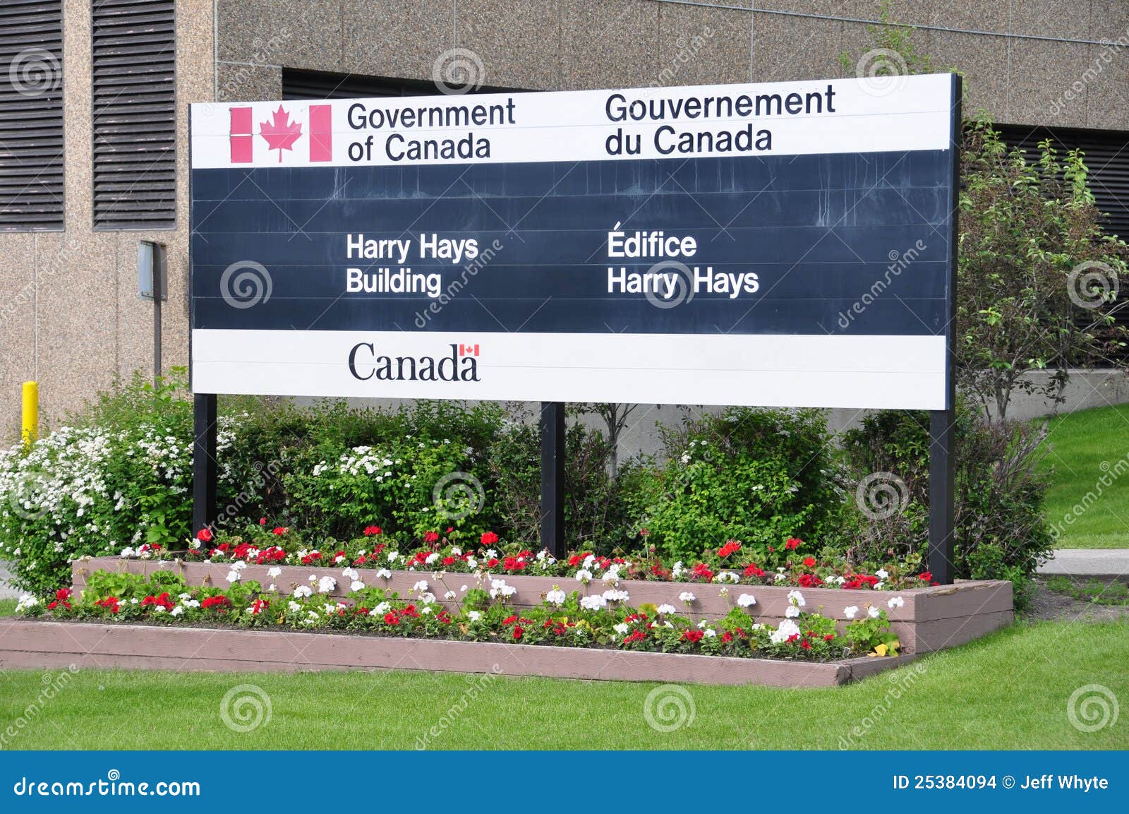 Harry Hays Building Signage Editorial Stock Image - Image of canada ...