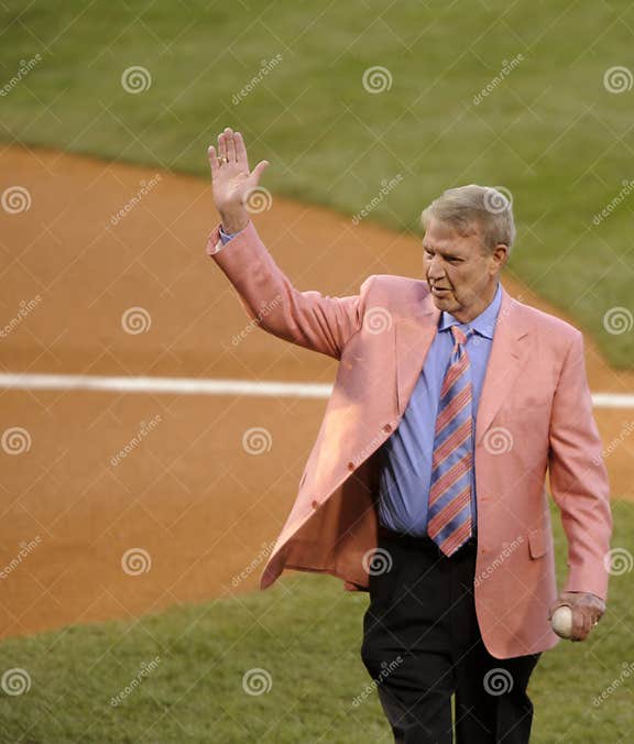 Harry Kalas editorial stock image. Image of television - 22428669
