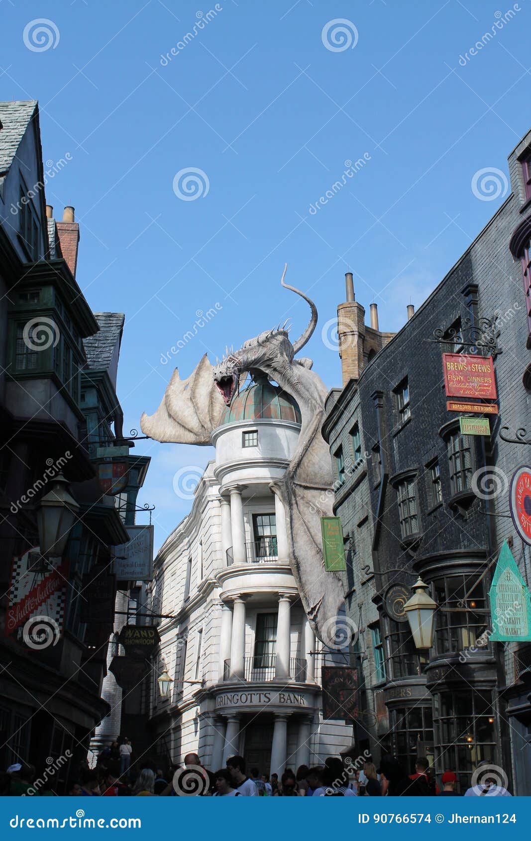 Harry Potter Attraction Universal Studios Editorial Stock Image - Image ...