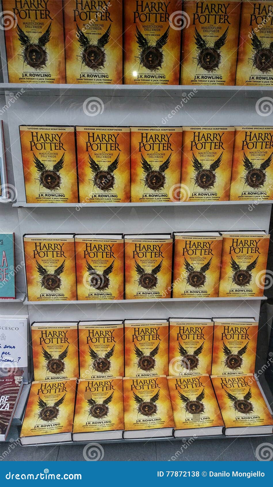 Harry Potter books editorial stock photo. Image of shop - 77872138