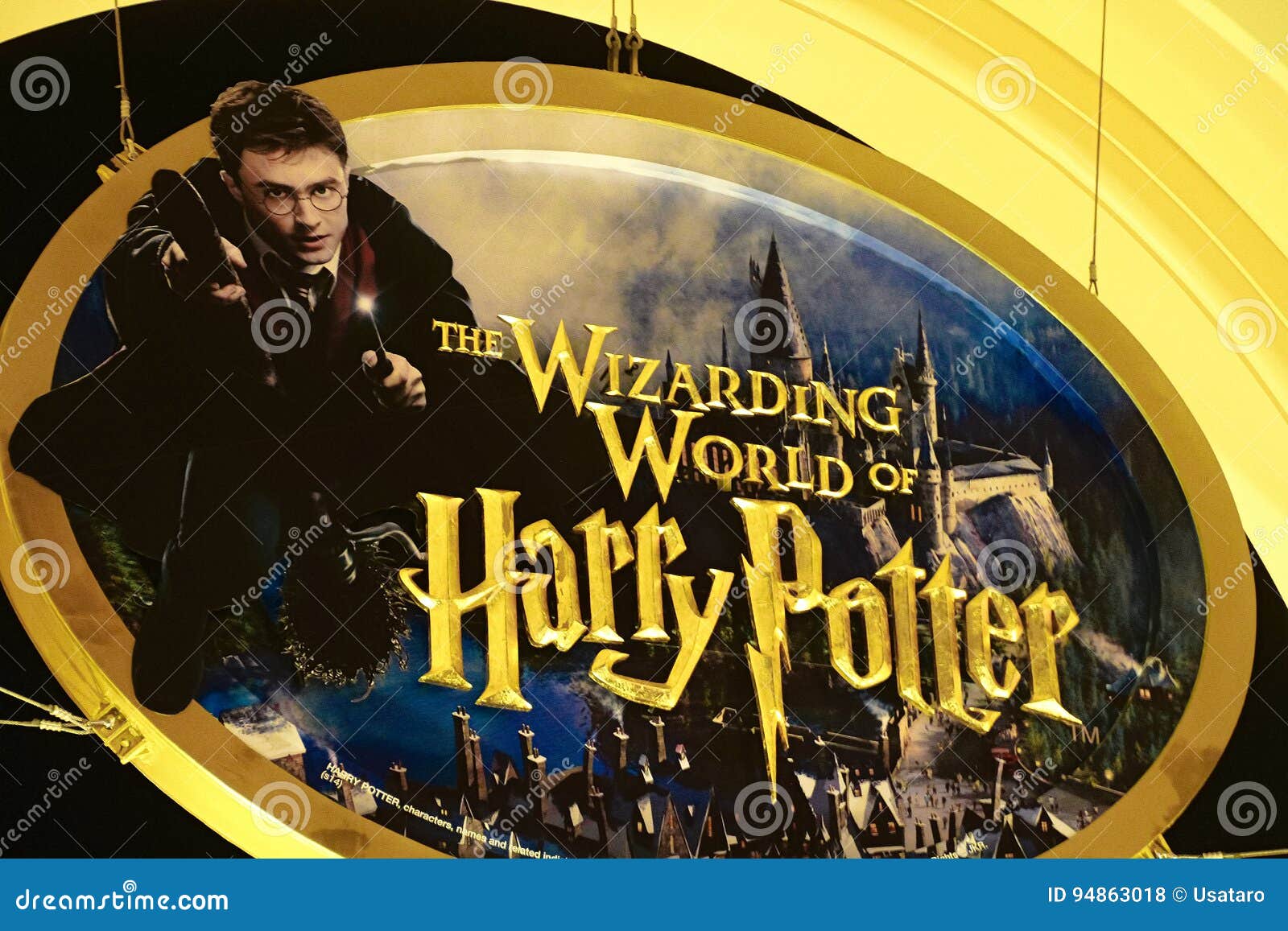 Harry Potter Sign foto de archivo editorial. Imagen de tren - 94863018