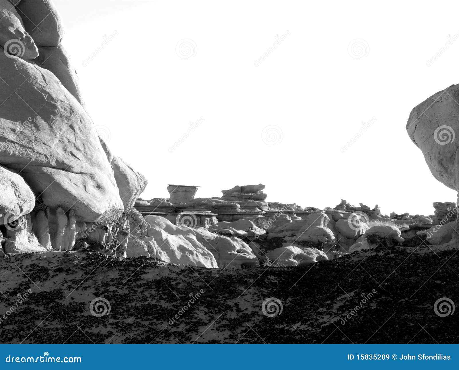 Harsh Rock stock image. Image of formation, geology, desolate - 15835209