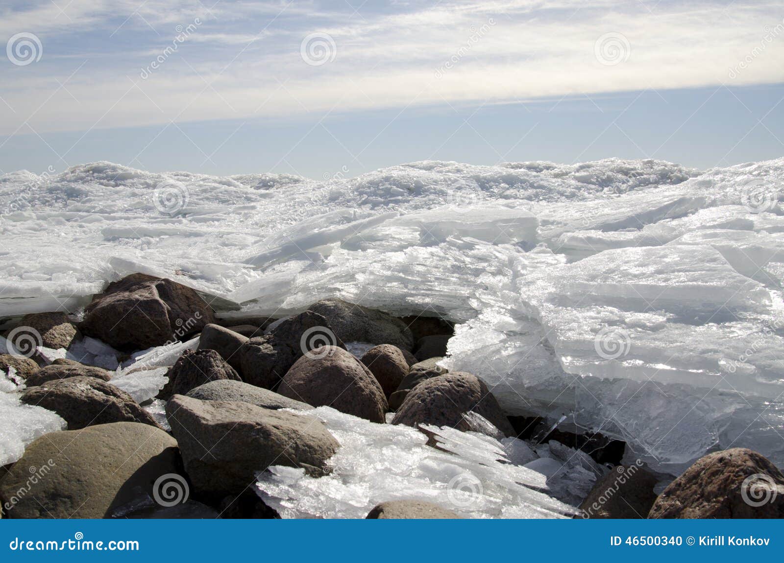 The harsh winter. stock photo. Image of serenity, scene - 46500340