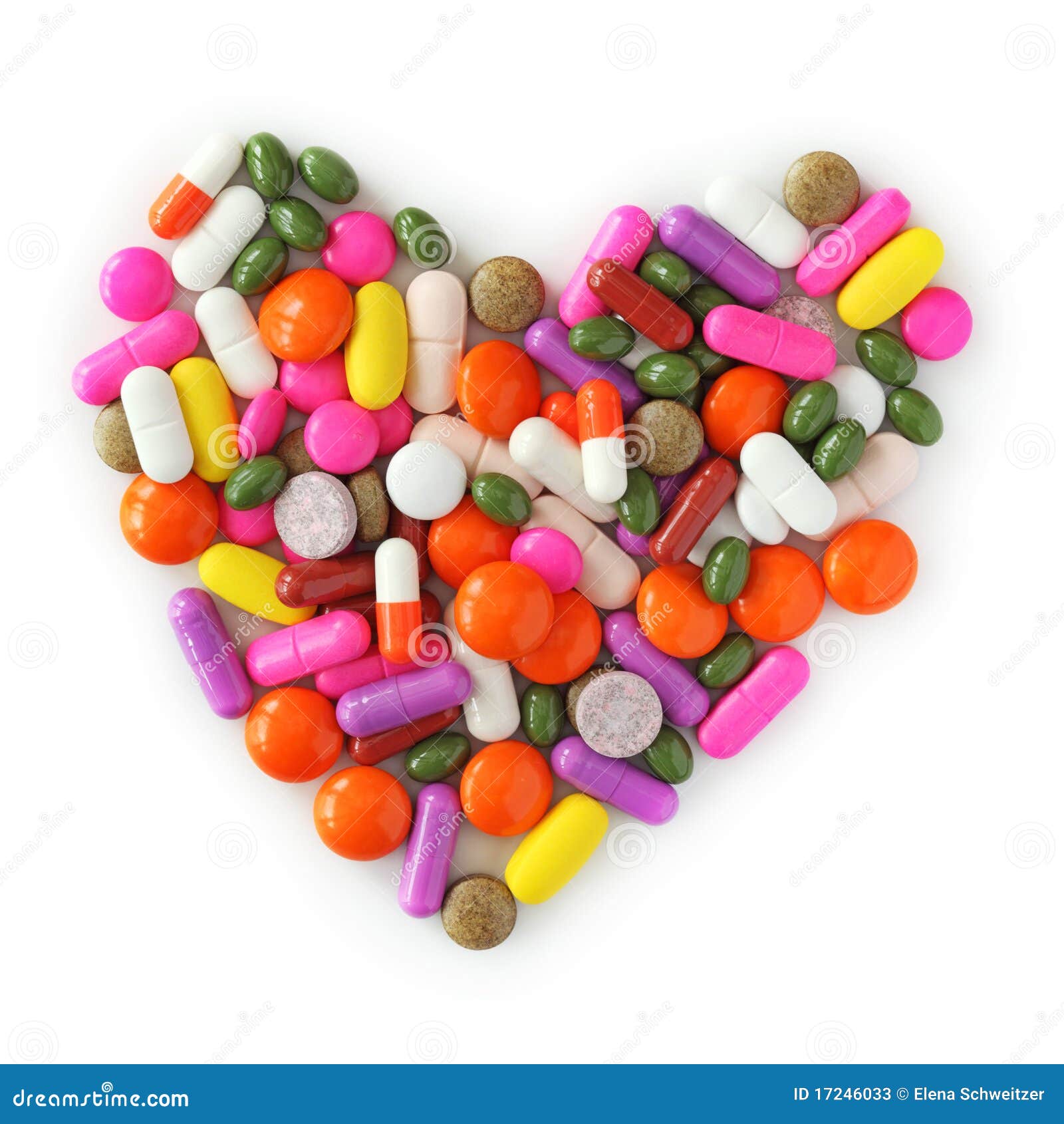 Hart Van Pillen En Capsules Stock Afbeelding - Image of medicijn, drugs ...