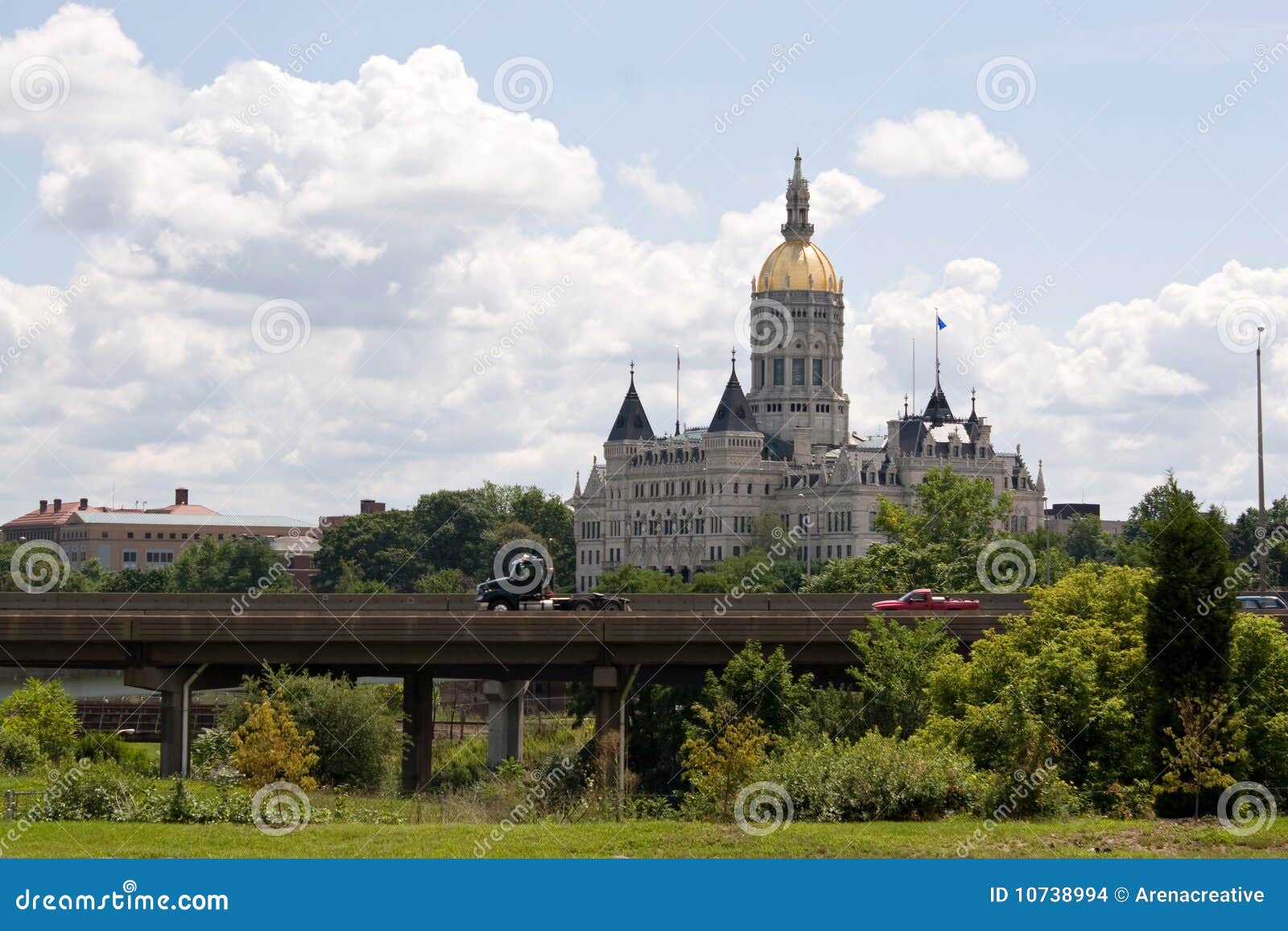 Hartford Capital Building stock photo. Image of cathedral - 10738994