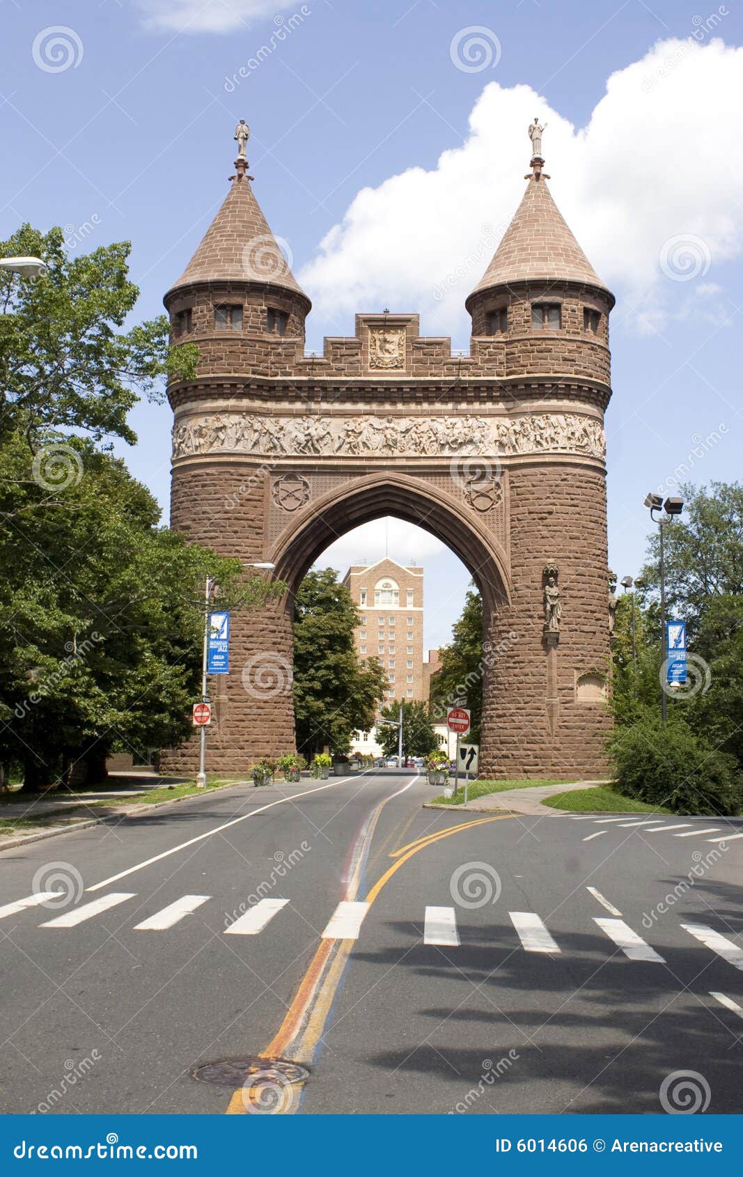 Hartford Memorial Arch stock photo. Image of hartford - 6014606