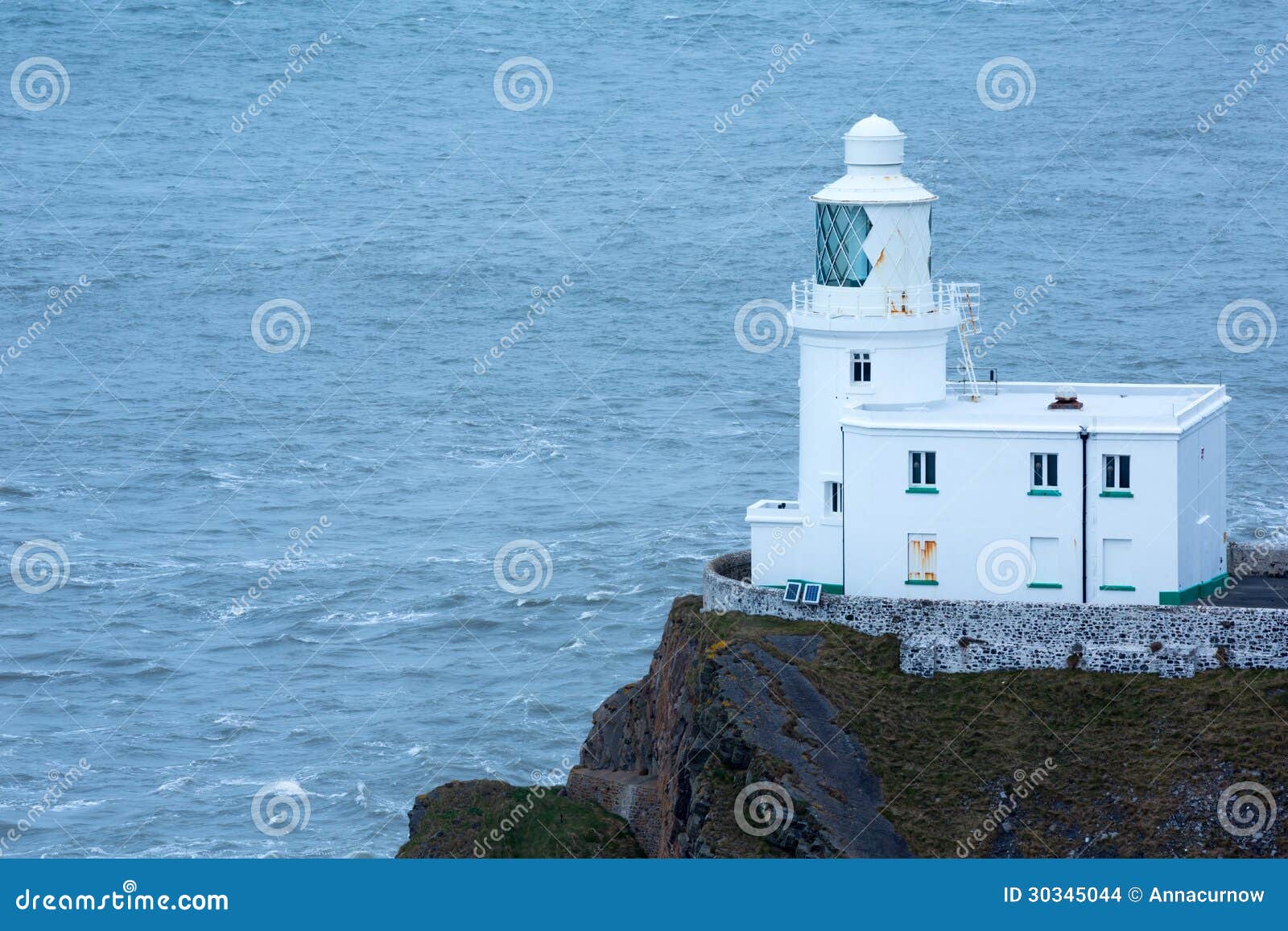 Hartland point lighthouse stock photo. Image of blue - 30345044