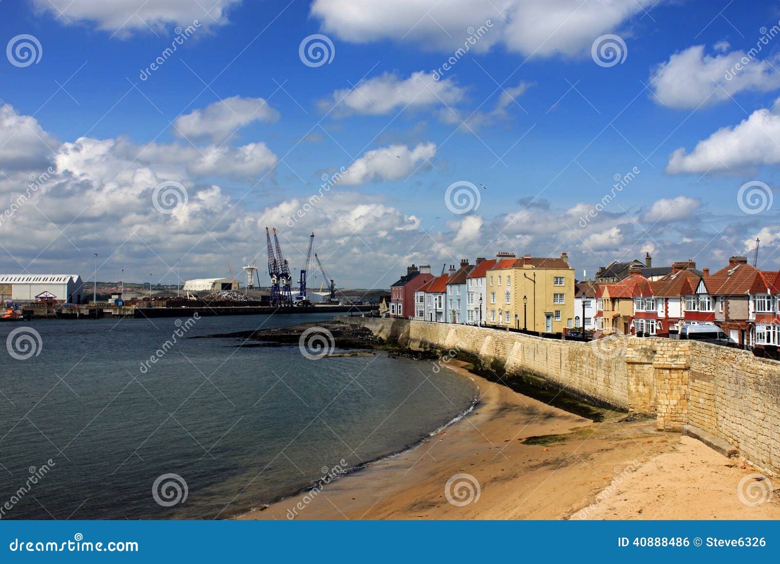 Hartlepool headland stock photo. Image of headland, hartlepool - 40888486