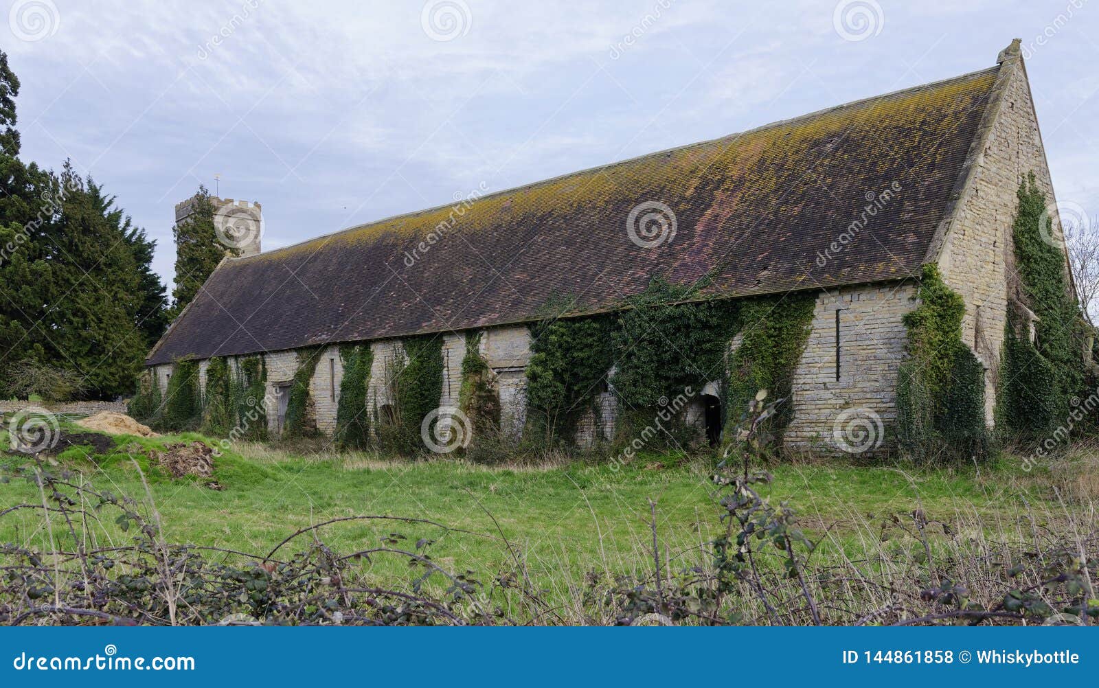 Hartpury Tithe Barn stock photo. Image of 15th, listed - 144861858