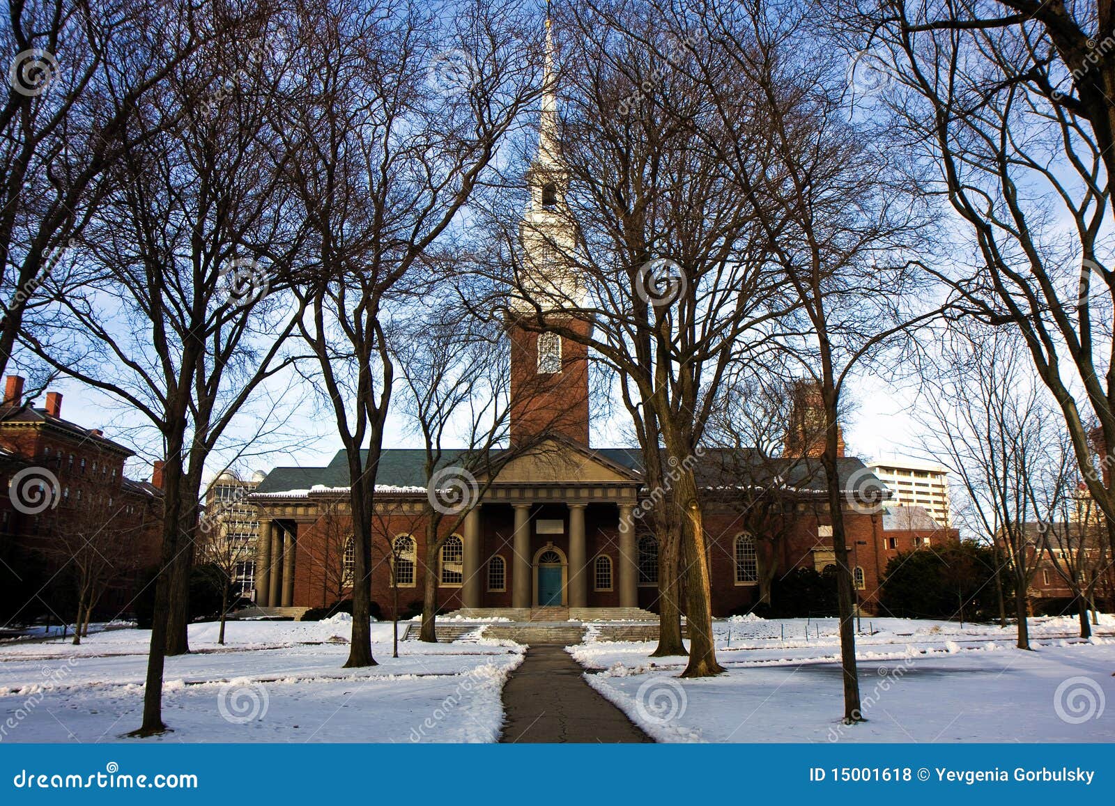 Harvard campus stock photo. Image of cambridge, landmark - 15001618