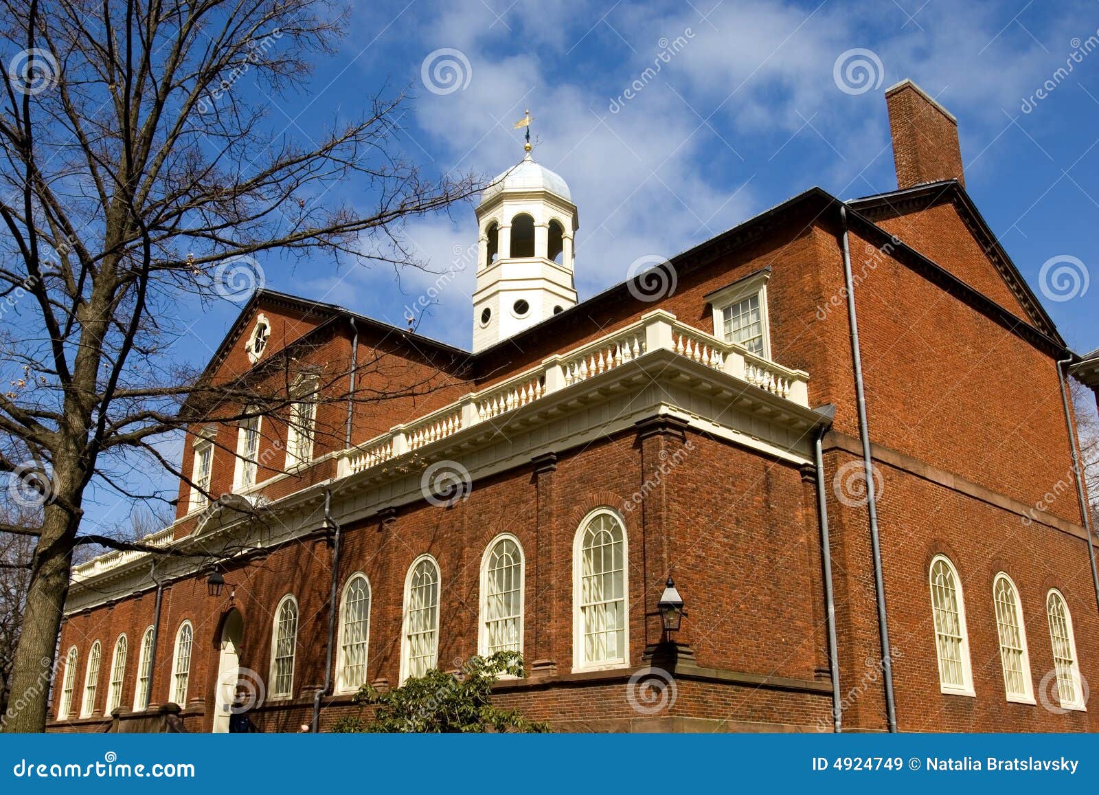 Harvard Hall stock image. Image of dormitory, high, education - 4924749