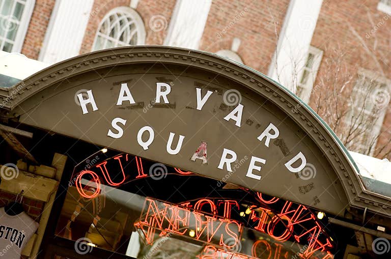 Harvard Square editorial stock photo. Image of campus - 4935758