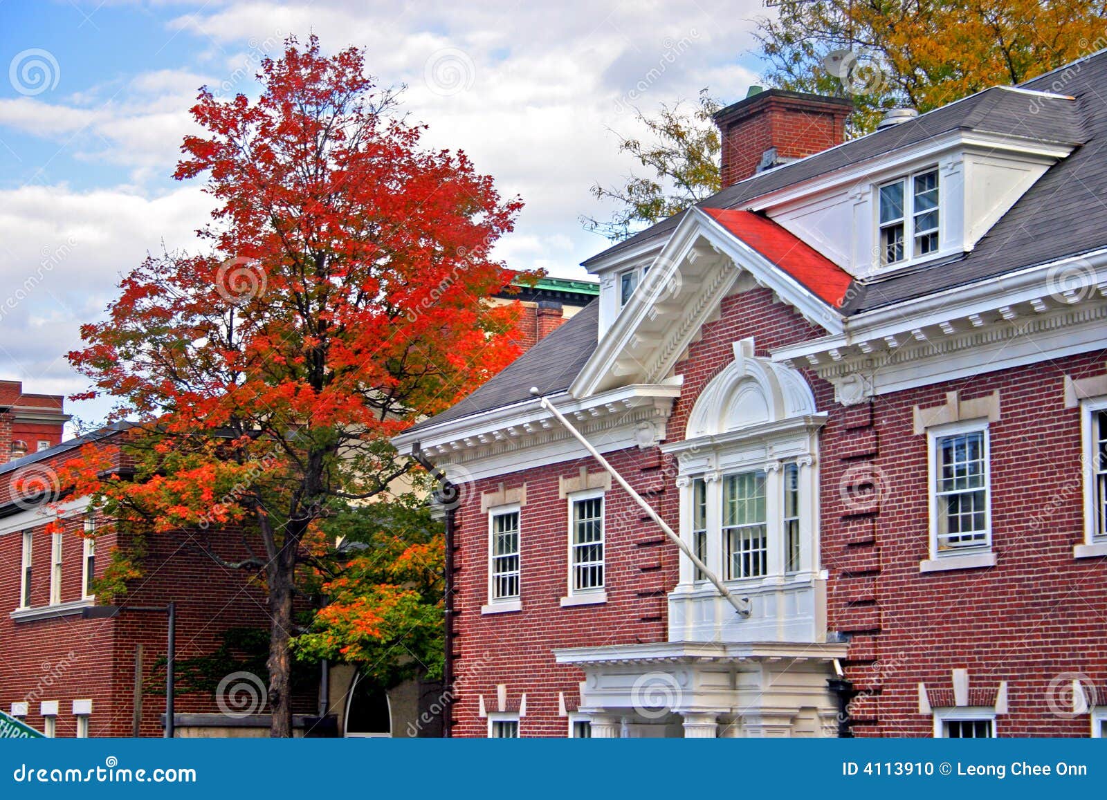 Harvard Square, Cambridge stock photo. Image of university - 4113910
