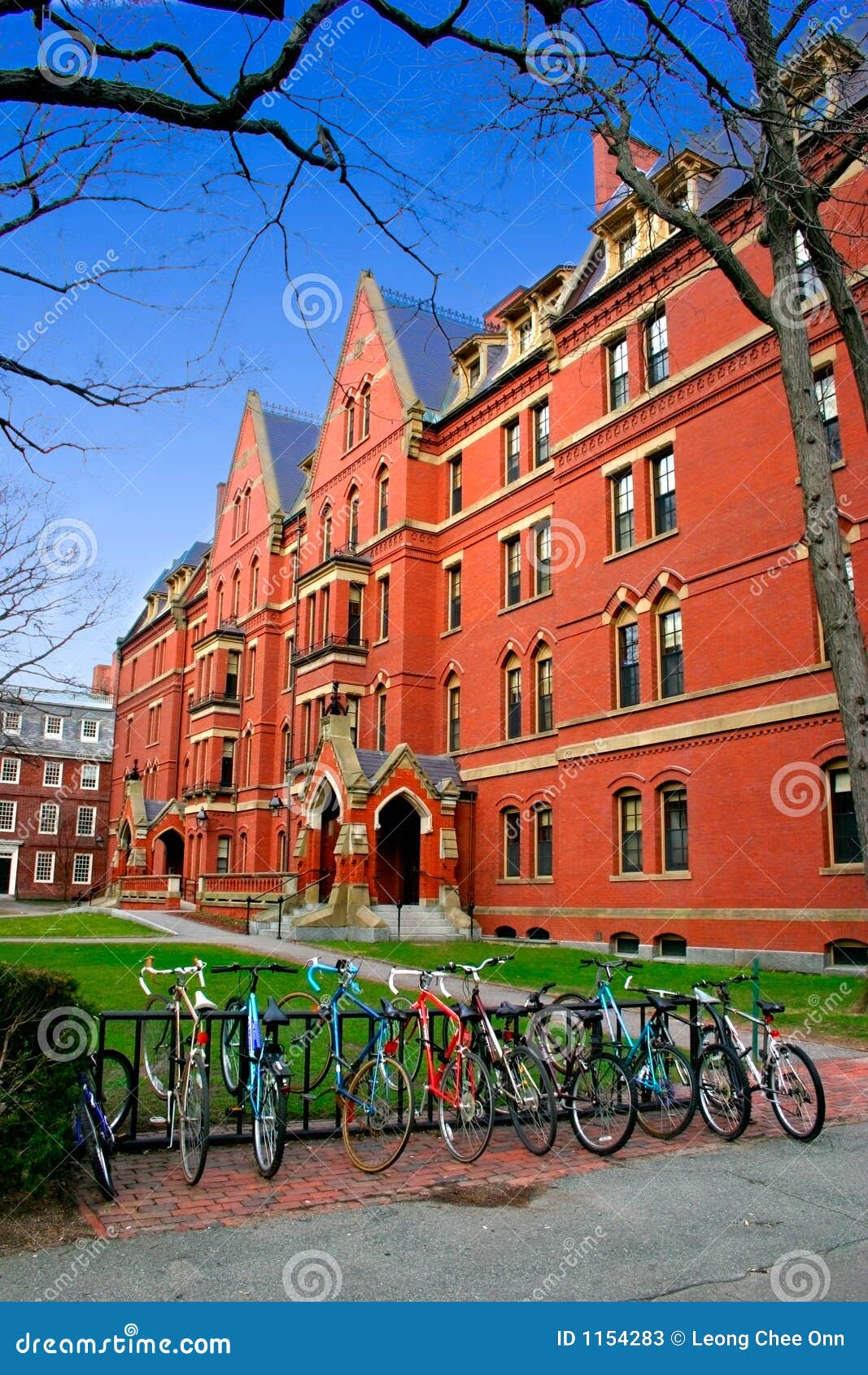 Harvard Square, USA stock image. Image of facade, study - 1154283