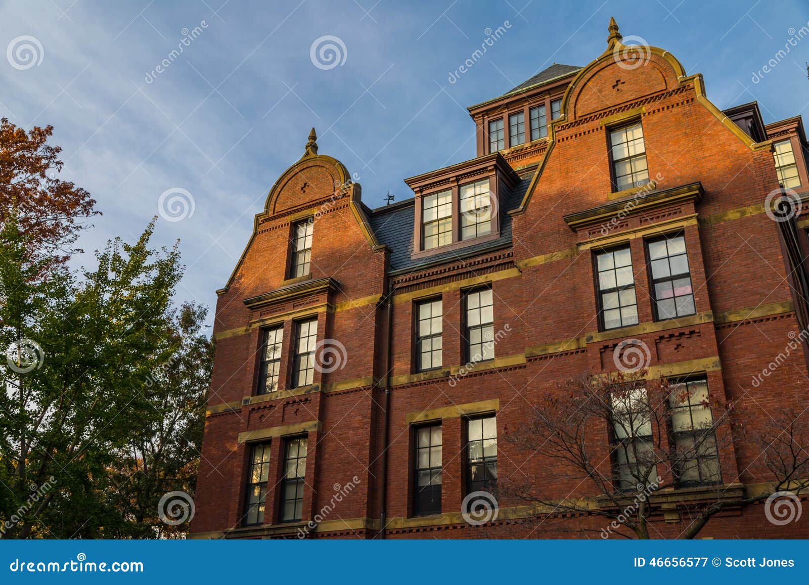 Harvard University Architecture Stock Image - Image of harvard, campus ...