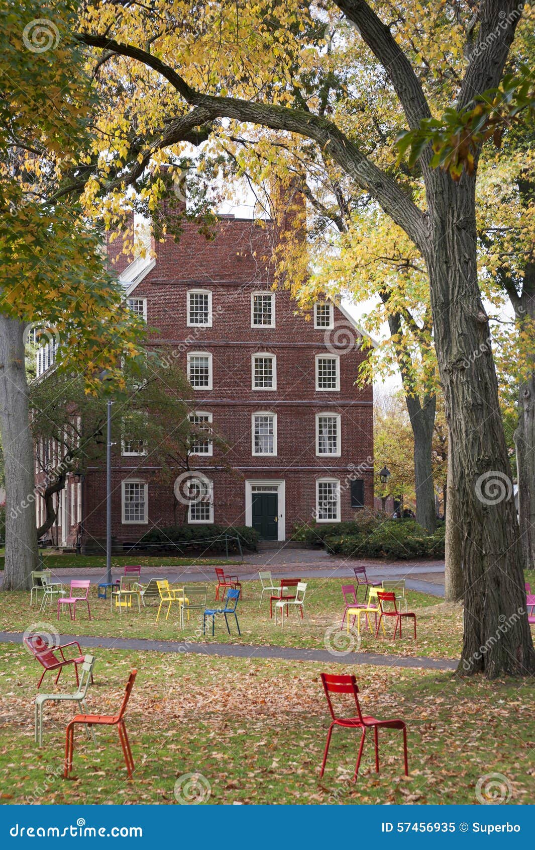 Harvard University Campus, Back To School Concept Stock Image - Image ...