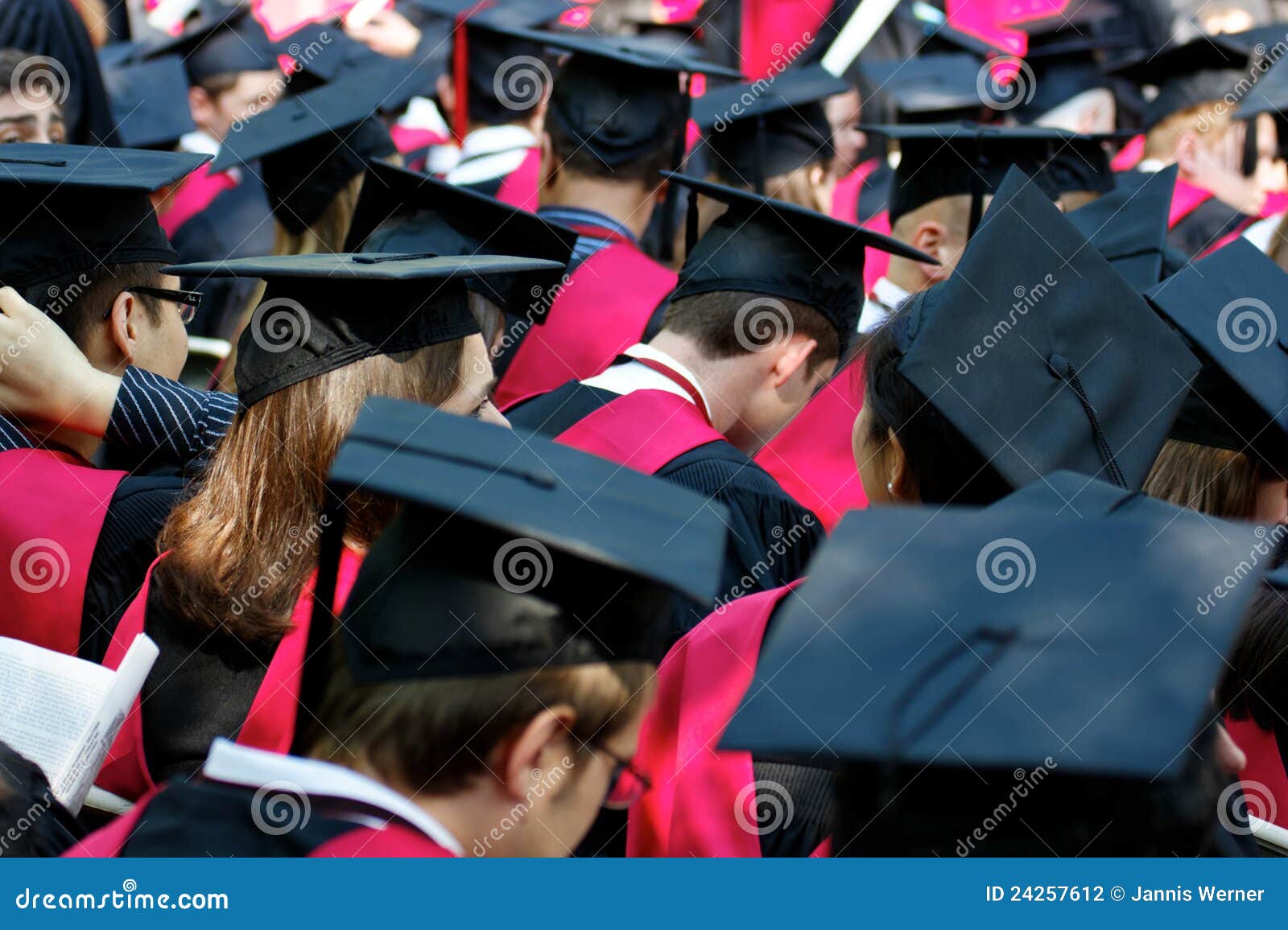 Harvard University Graduates on Commencement Day Editorial Photography ...