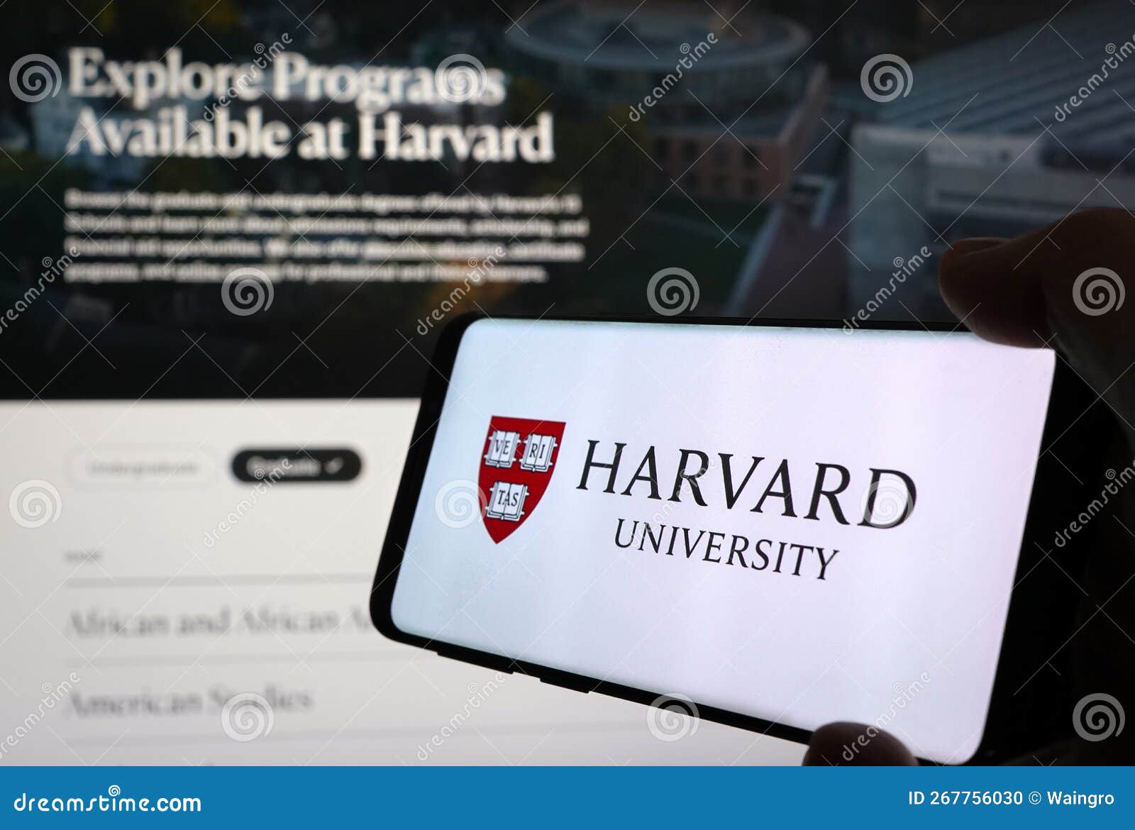 Harvard University webpage editorial image. Image of harvard - 267756030