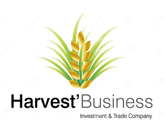 Harvest Business Logo stock vector. Illustration of creative - 5951373