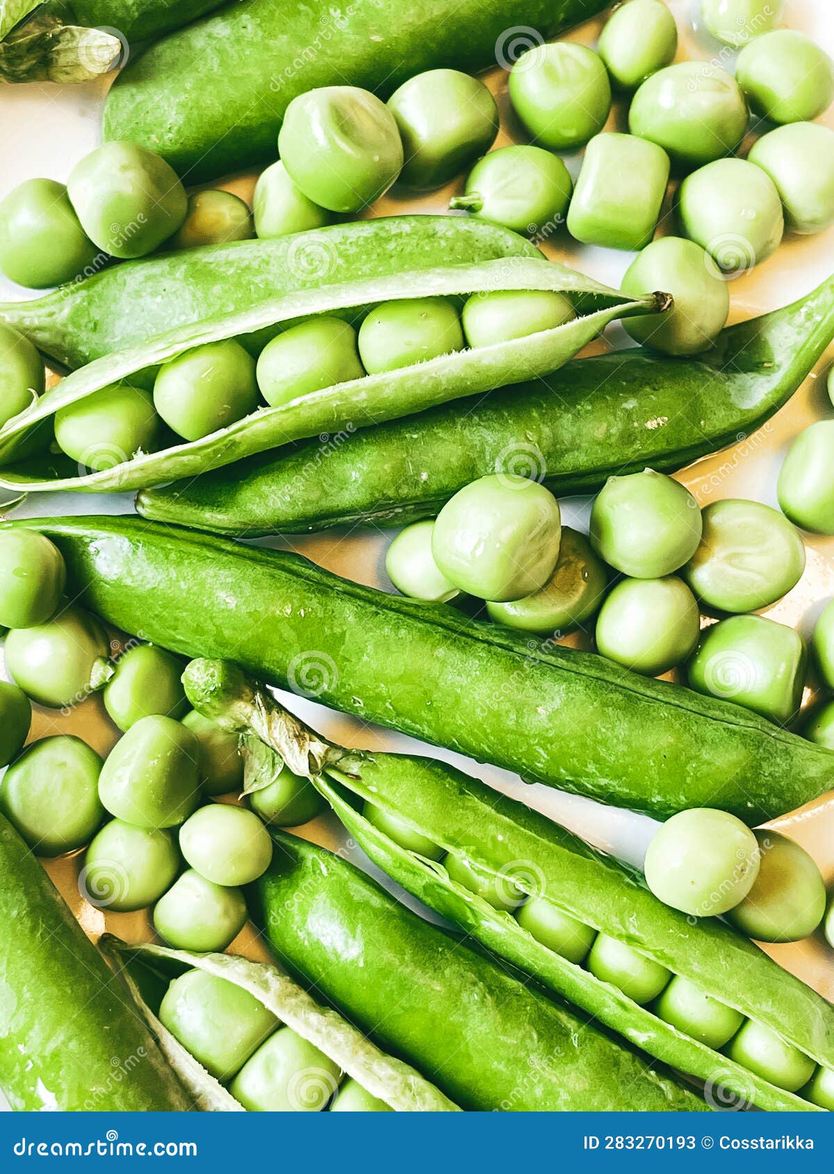 Harvest Organic Vegetables Green Peas Stock Image - Image of vegetable ...