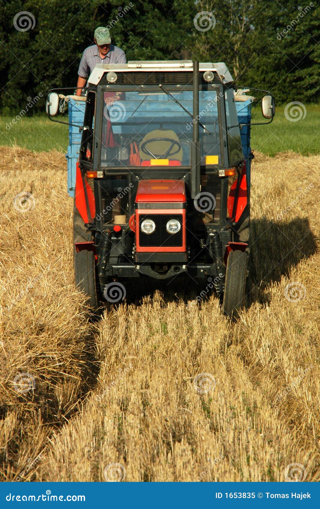 Harvester stock image. Image of harvester, crop, republic - 1653835