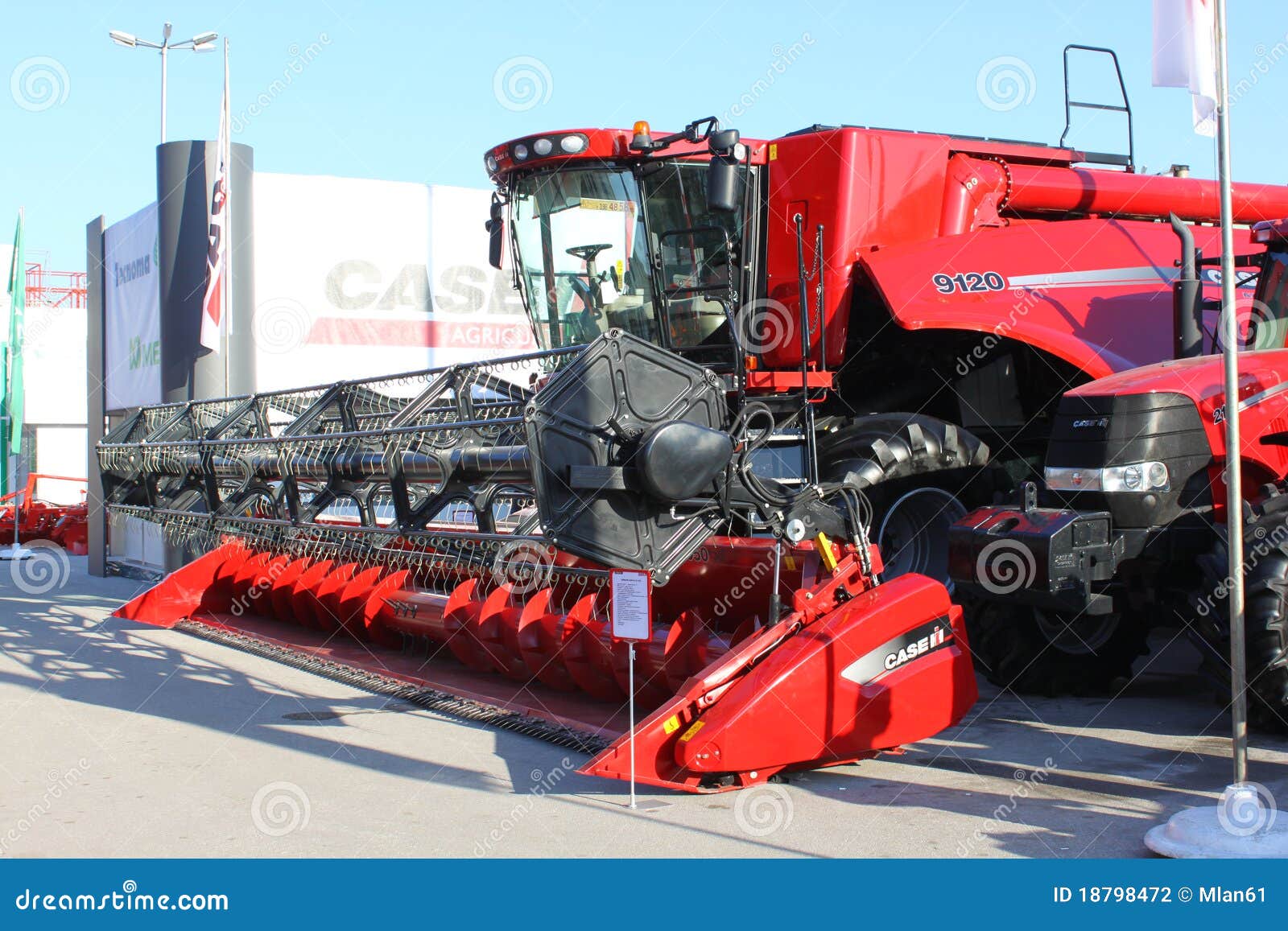Harvester editorial photography. Image of metal, cultivator - 18798472