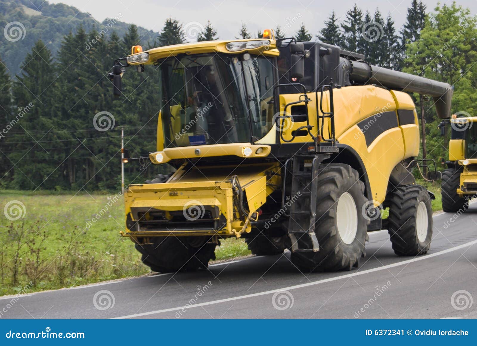 Harvester stock image. Image of harvested, harvest, plant - 6372341
