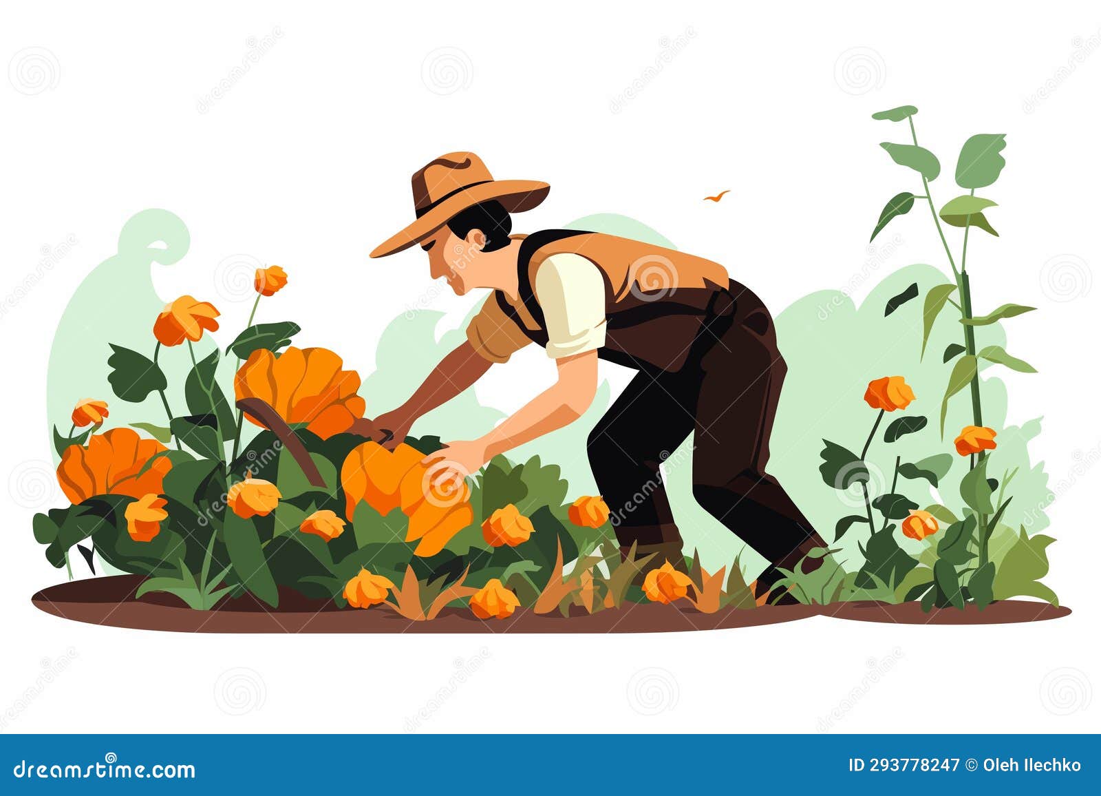 Harvesting Crops, Generative AI, AI Generated Stock Image ...