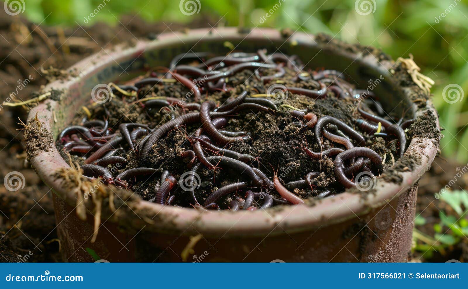 Harvesting Vermicompost stock illustration. Illustration of extraction ...