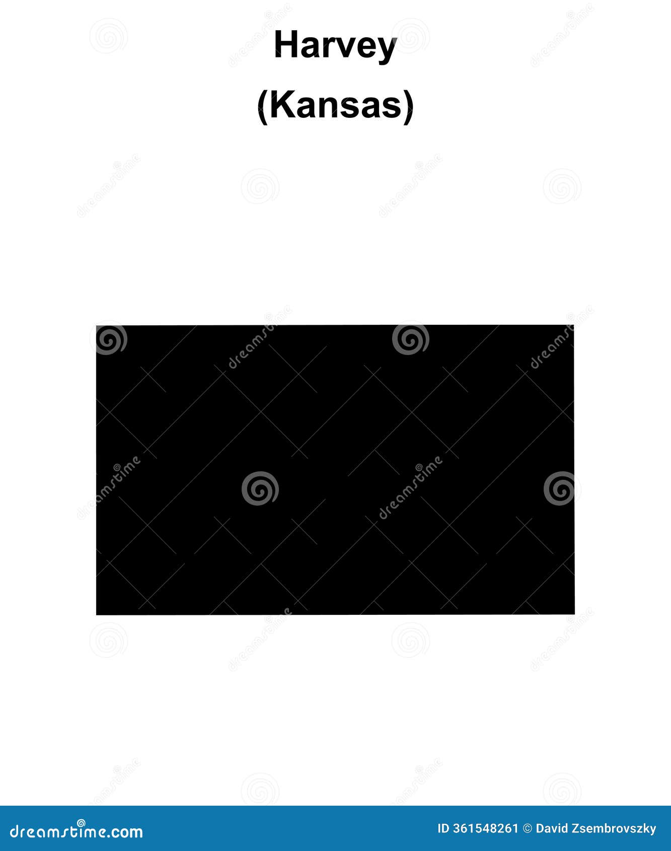 Harvey Outline Map Vector Illustration | CartoonDealer.com #357331638